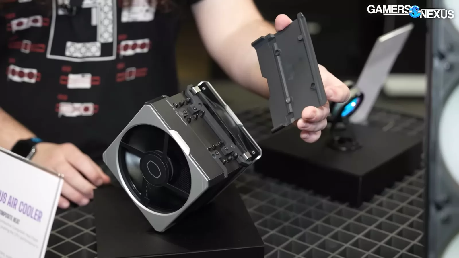 Cooler Master's "Super Conductor" Heatsink, New NR200P Case Concept, & Clever ITX | GamersNexus
